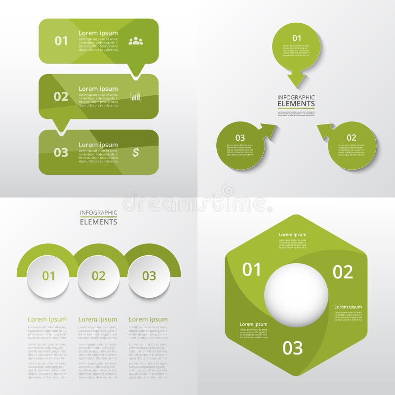 Bundle Infographic Elements Stock Vector - Illustration of infographic ...