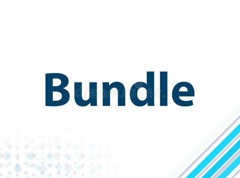 Bundle Modern Flat Design Blue Abstract Background Stock Illustration ...