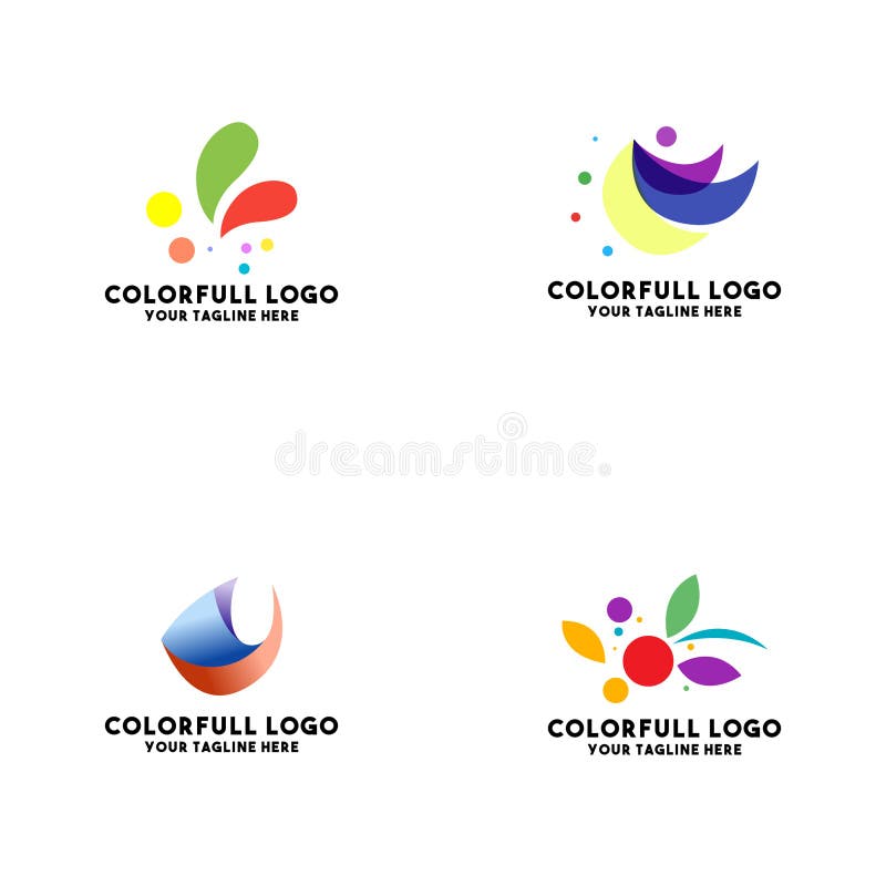 Bundle Logo Modern Trend Concept Stock Vector - Illustration of ...