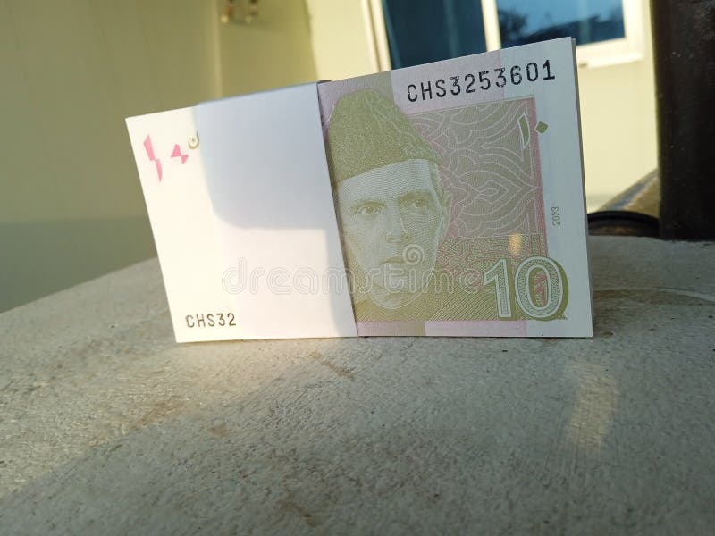 Pakistani Currency New Note 10 Rupees Bundle. New Copy of Rs Stock ...