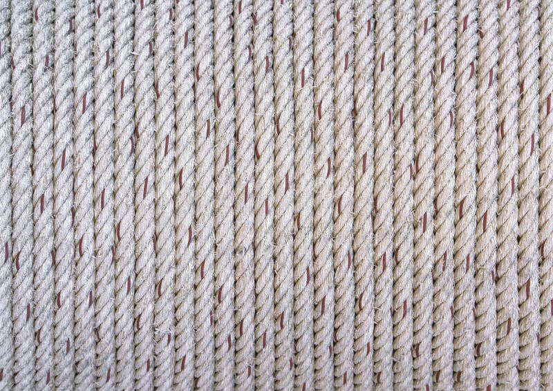 Bundle of Old Thick Nylon Rope Stock Photo - Image of natural, coil ...