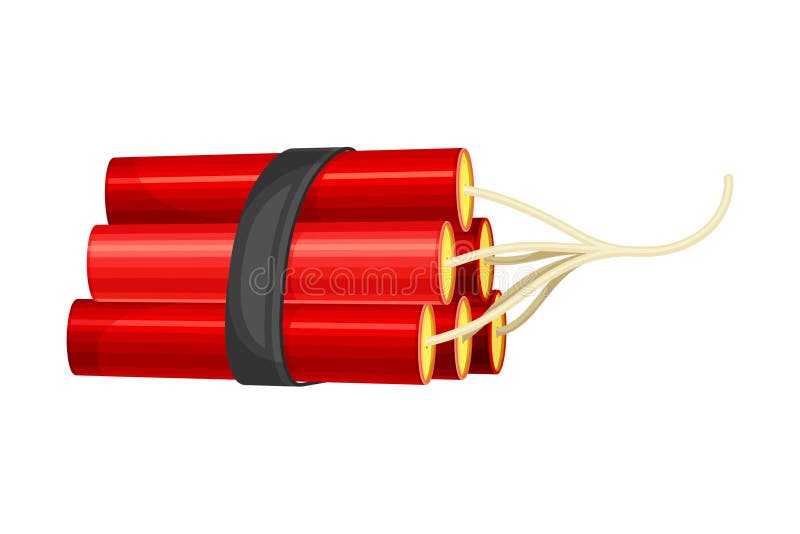 Red Dynamite Sticks Stock Illustrations – 291 Red Dynamite Sticks Stock ...