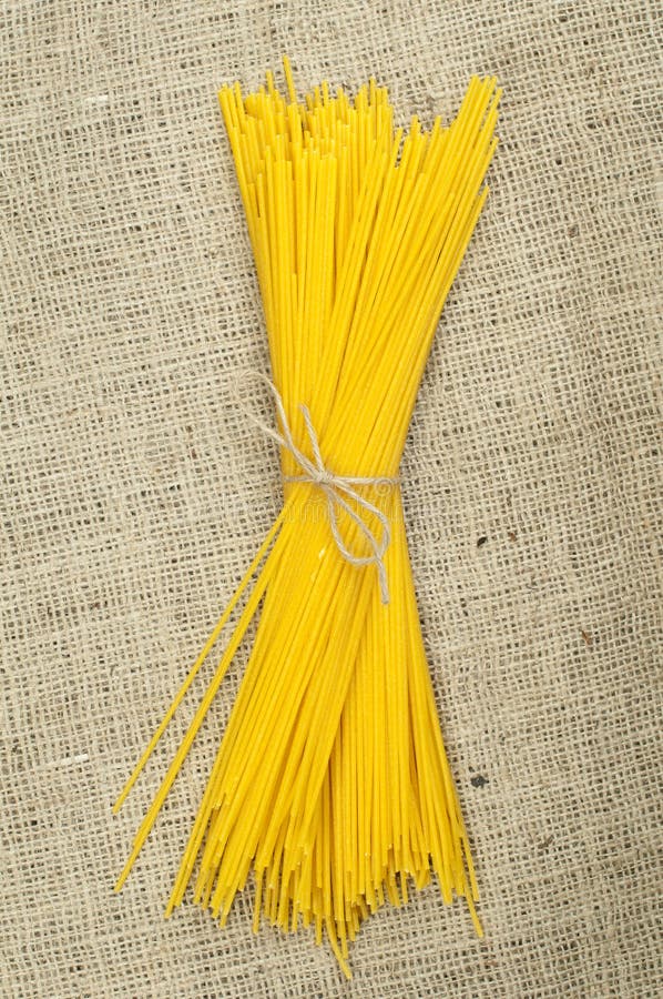 Bundle of dry spaghetti stock photo. Image of ingredient - 25163006