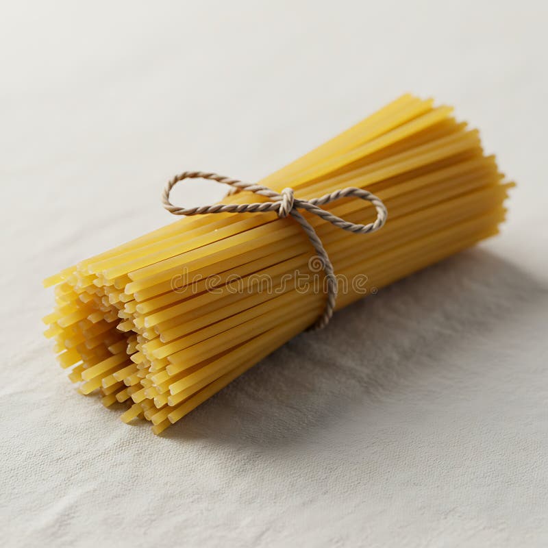 Bundle Raw Spaghetti Tied Rope Stock Illustrations – 6 Bundle Raw ...