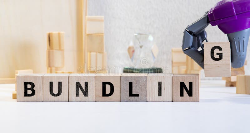 BUNDLE Word on Wood Blocks Business Concept Stock Photo - Image of ...