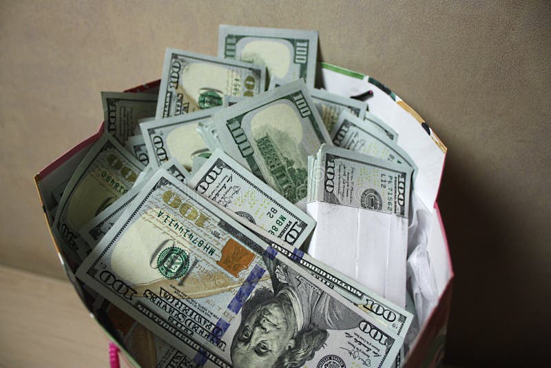 Bundles of Money (US Dollars) Stock Image - Image of dollars, cash ...