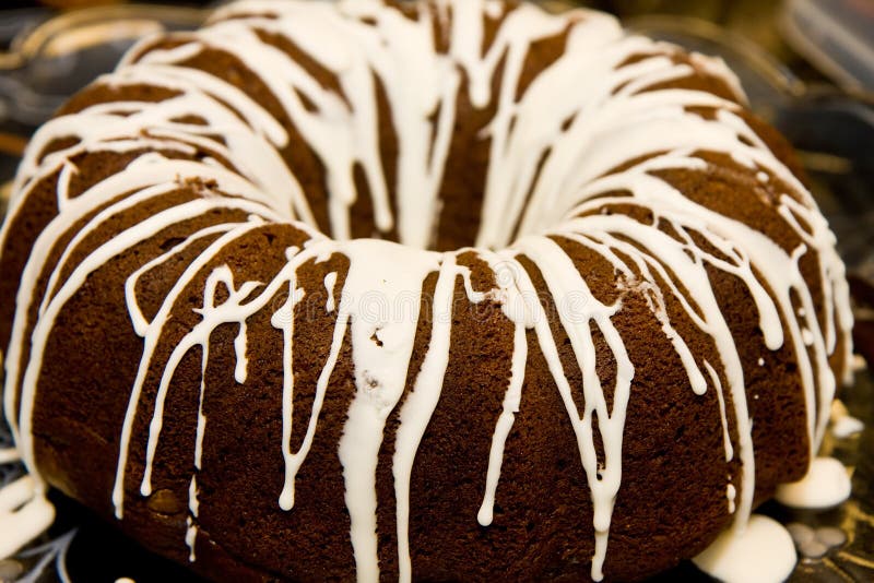 Bundt Cake with Icing stock photo. Image of sugar, nutrition - 7498128