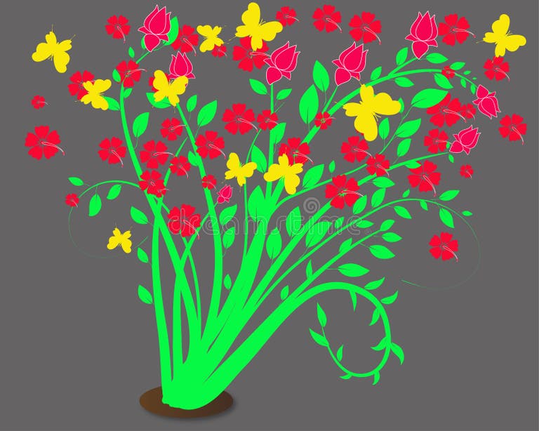 Bunga Raya Stock Illustrations – 95 Bunga Raya Stock Illustrations ...