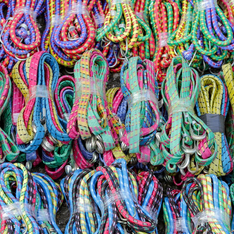 Bungee Cords stock photo. Image of hardware, bungee, pile - 70910096