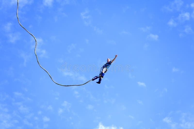 Bungee Jumping editorial photography. Image of editorial - 15872352