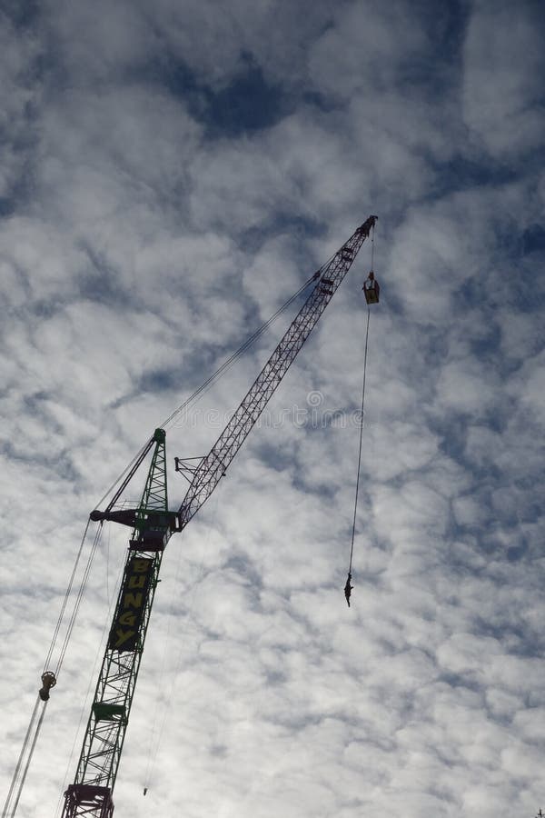 Bungee Jumping stock photo. Image of person, jumper, large - 48502406