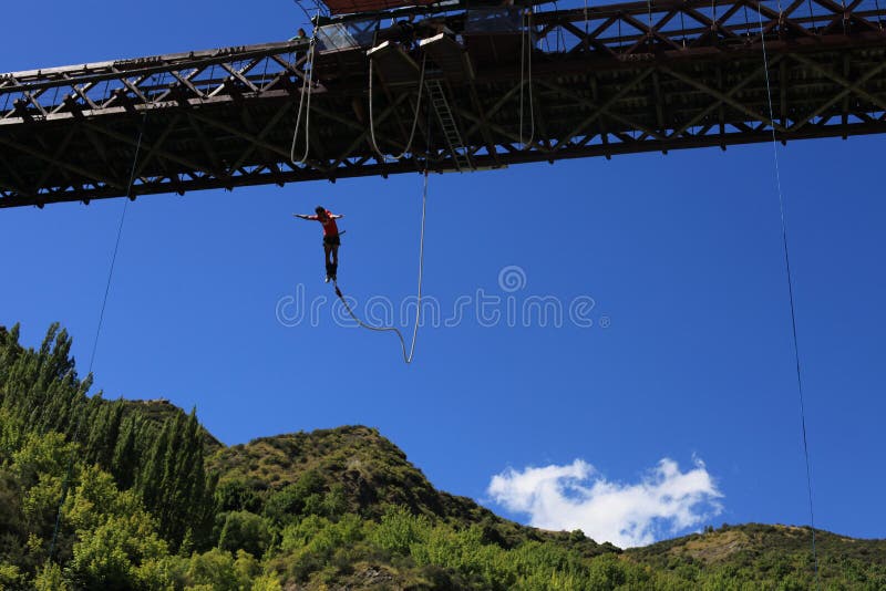 Bungy Jumping editorial stock photo. Image of exhilaration - 24253553