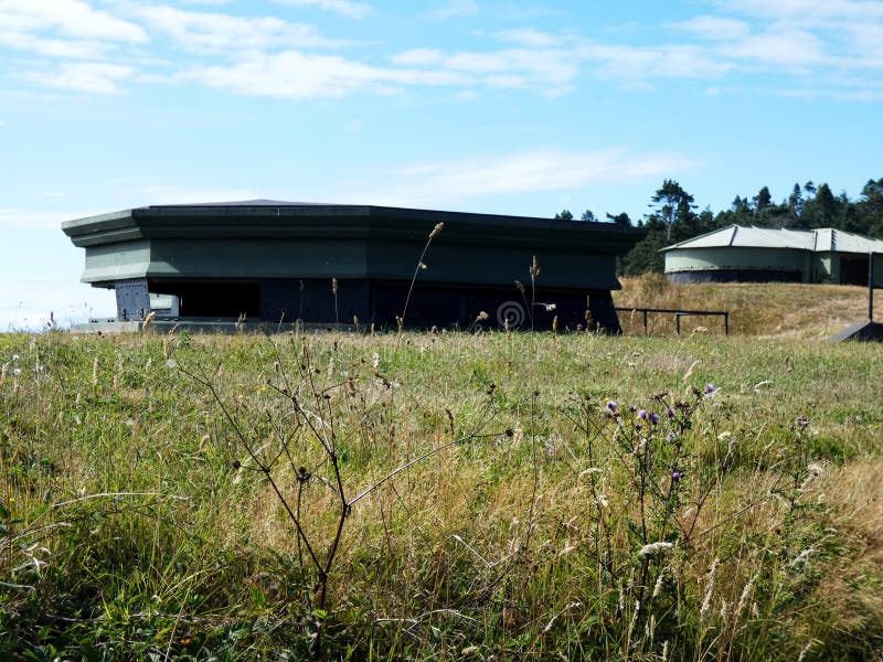 A bunker at Fort Casey stock photo. Image of bunker - 320872530
