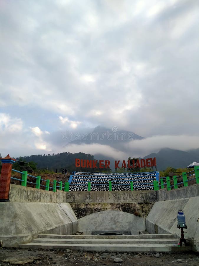Bunker Kaliadem, Mount Merapi, Yogyakarta, Indonesia Stock Image ...
