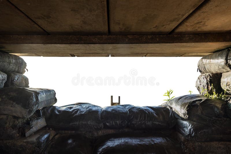 Sandbag Bunker Stock Images - Download 170 Royalty Free Photos