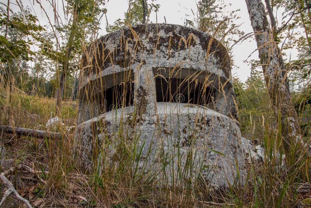 Bunker from 1 World War Front Sidestone Made Bunker from Side Stock ...