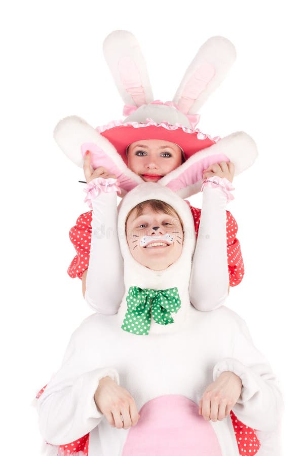 Cute smiling bunny stock image. Image of closeup, artistic - 22923989