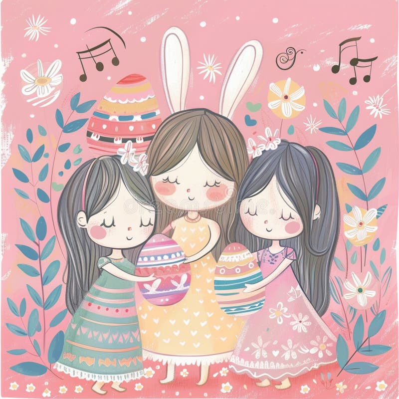 Celebrating ester stock photo. Image of innocence, bunny - 313249572