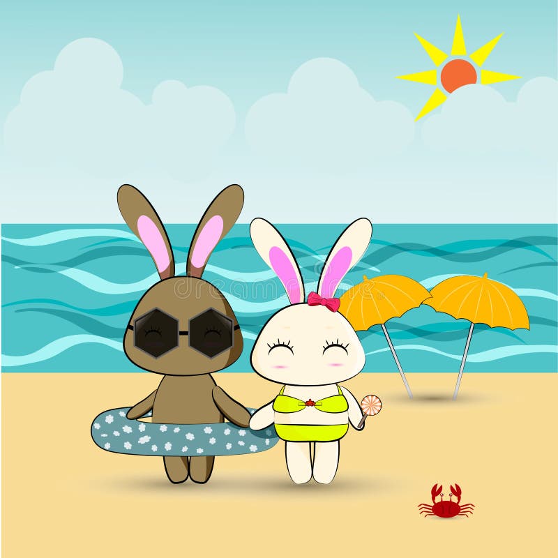 Beach Bunny Stock Illustrations – 962 Beach Bunny Stock Illustrations ...