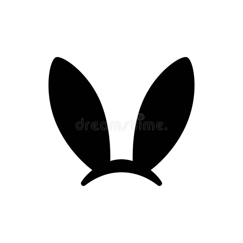Bunny Ears, Rabbit Icon Vector Isolated Stock Illustration ...