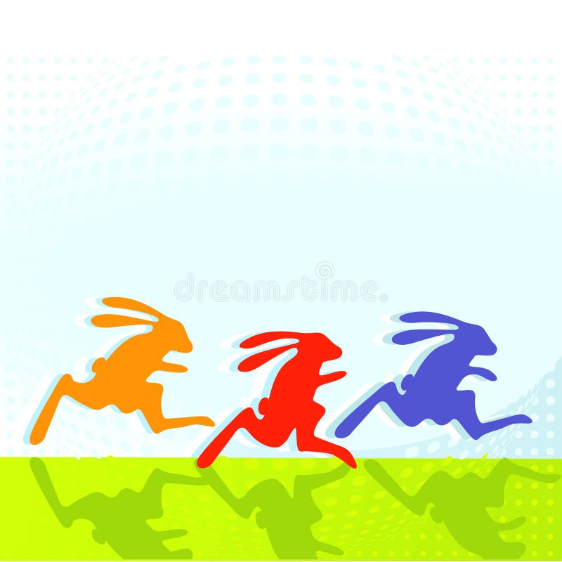 Bunny Footrace Stock Illustrations – 1 Bunny Footrace Stock ...