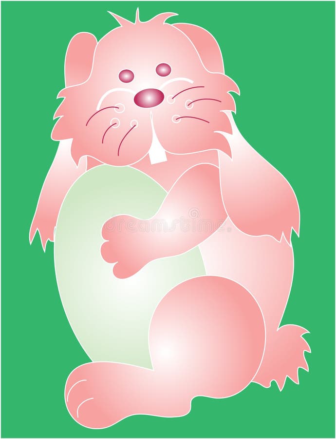 Bunny Graphic stock illustration. Illustration of scalable - 1420371