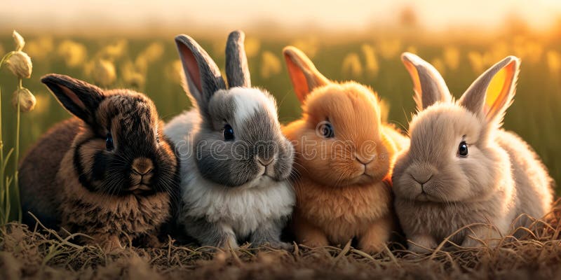 Baby Animals Playing Together