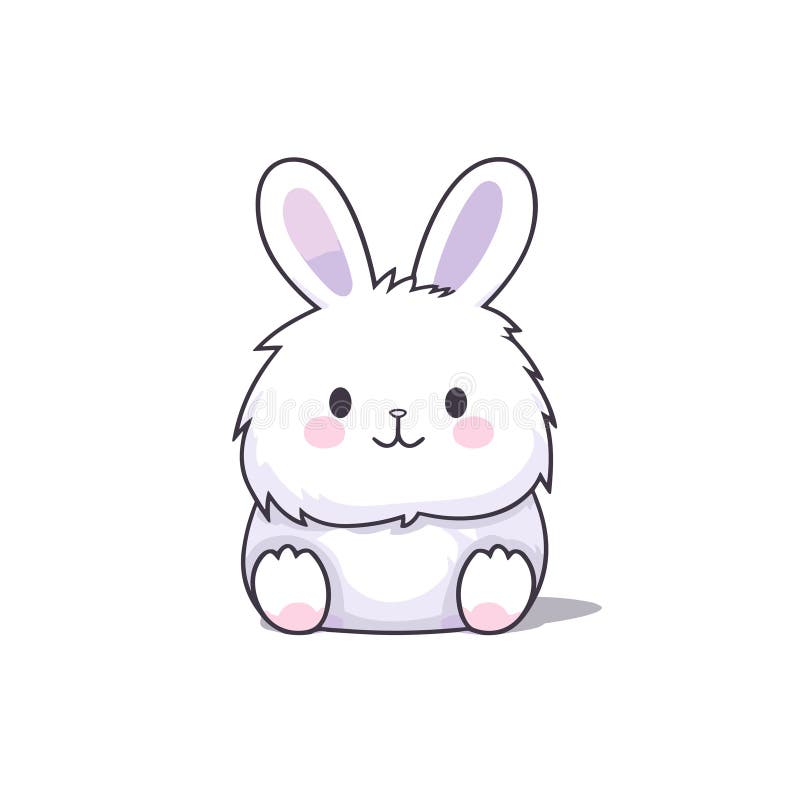 Bunny Hand-drawn Illustration. Bunny. Vector Doodle Style Cartoon ...