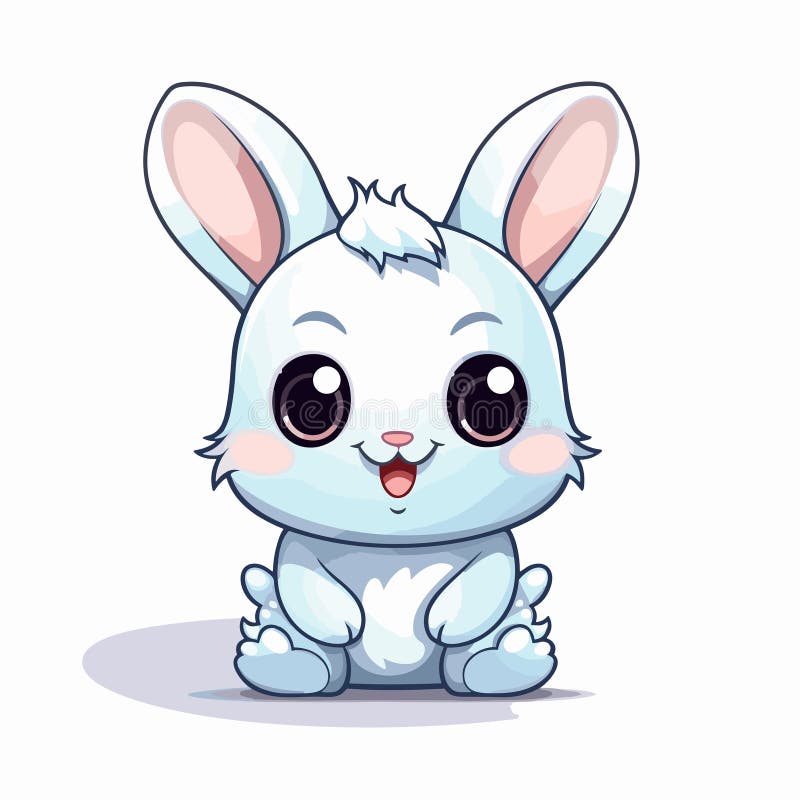 Bunny Hand-drawn Illustration. Bunny. Vector Doodle Style Cartoon ...