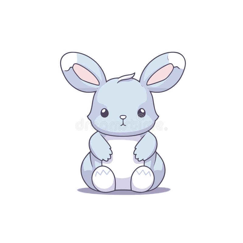 Bunny Hand-drawn Illustration. Bunny. Vector Doodle Style Cartoon ...