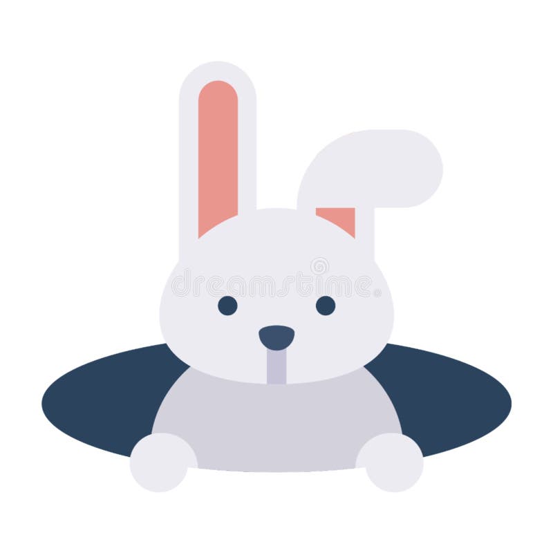 Bunny icon stock illustration. Illustration of animal - 258511791
