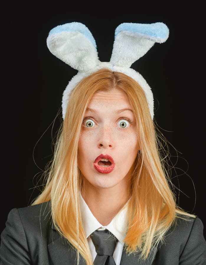 Bunny Mask Woman Rabbit And Girl Easter Woman With Bunny Costume