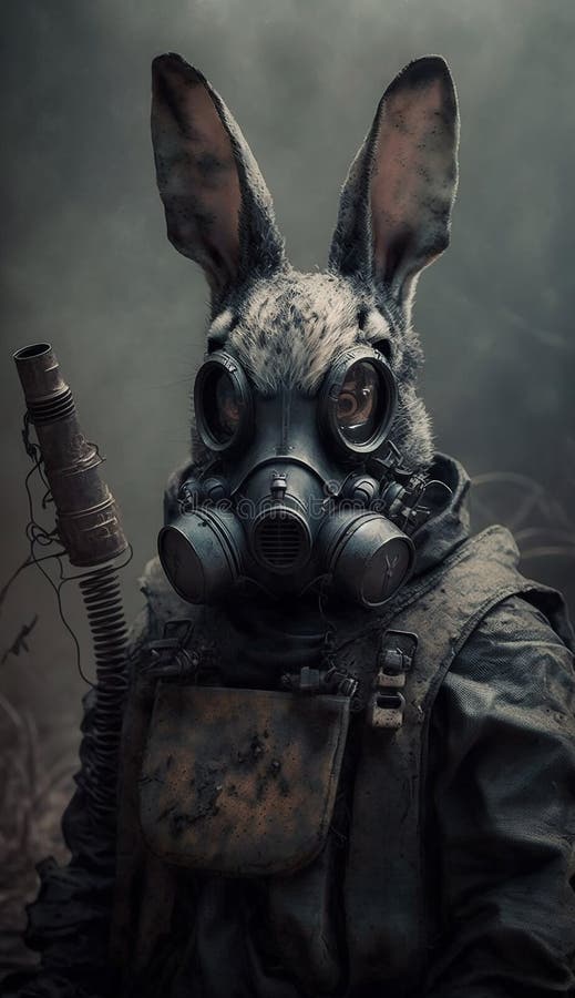 Rabbit Wearing a Victorian Style Dress. Ai Generated. Stock ...