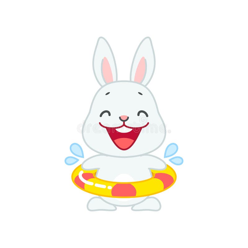Bunny Swimming Stock Illustrations – 142 Bunny Swimming Stock ...