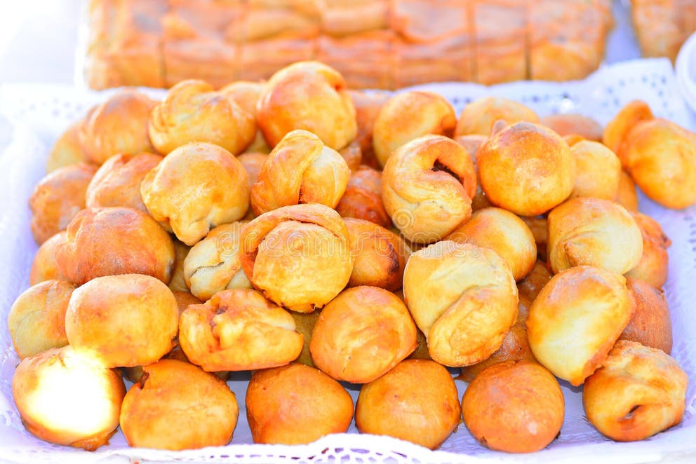 Buns Stuffed with Meat and Tuna Stock Photo - Image of meal, gourmet ...