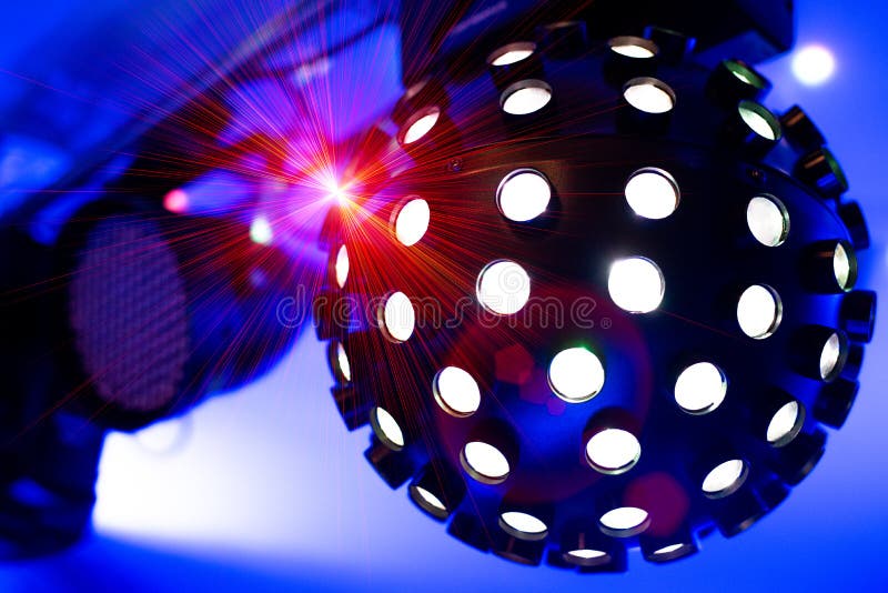 Bunte Discokugeln stockbild. Bild von reflexion, bunt - 8643497