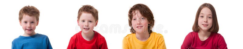 Bunte Kind-Collage stockbild. Bild von vergnügen, studio - 15463207