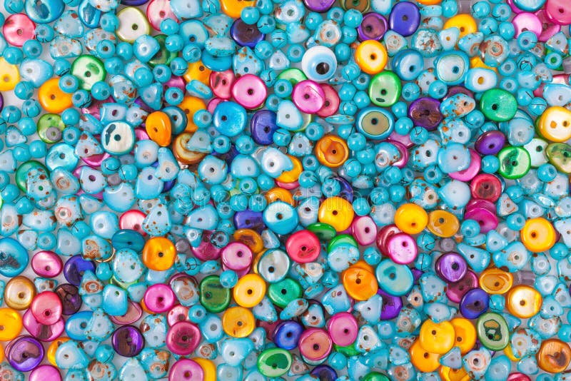 Bunte Perlen stockfoto. Bild von grün, bunt, indisch - 29854390