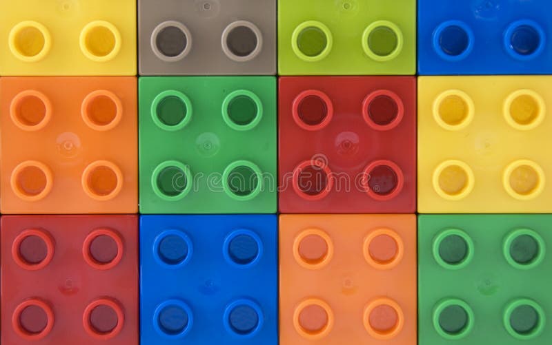 Bunte Quadrate stockfoto. Bild von haupt, ziegelstein - 4738682