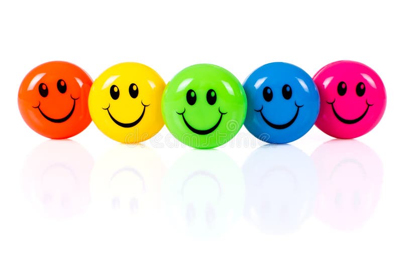 Bunte smiley stockfoto. Bild von smiley, bunte - 38027706