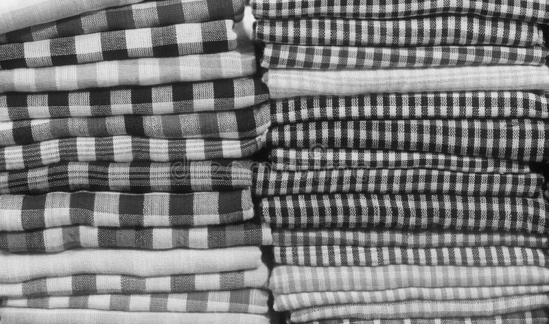 Bunte T?cher, Windel, Gefaltete Gewebe, Stoff Als Hintergrund Stockbild ...