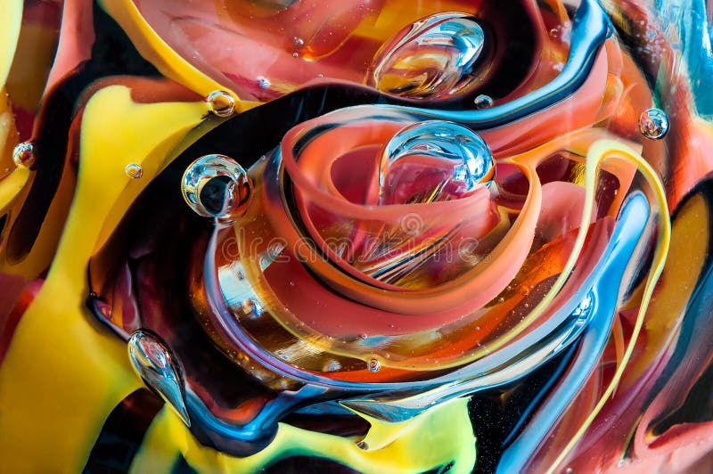 Buntes Glas stockfoto. Bild von bunt, farben, nahaufnahme - 25657228