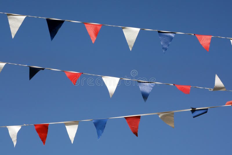 Bunting flags stock photo. Image of triangle, england - 11354576