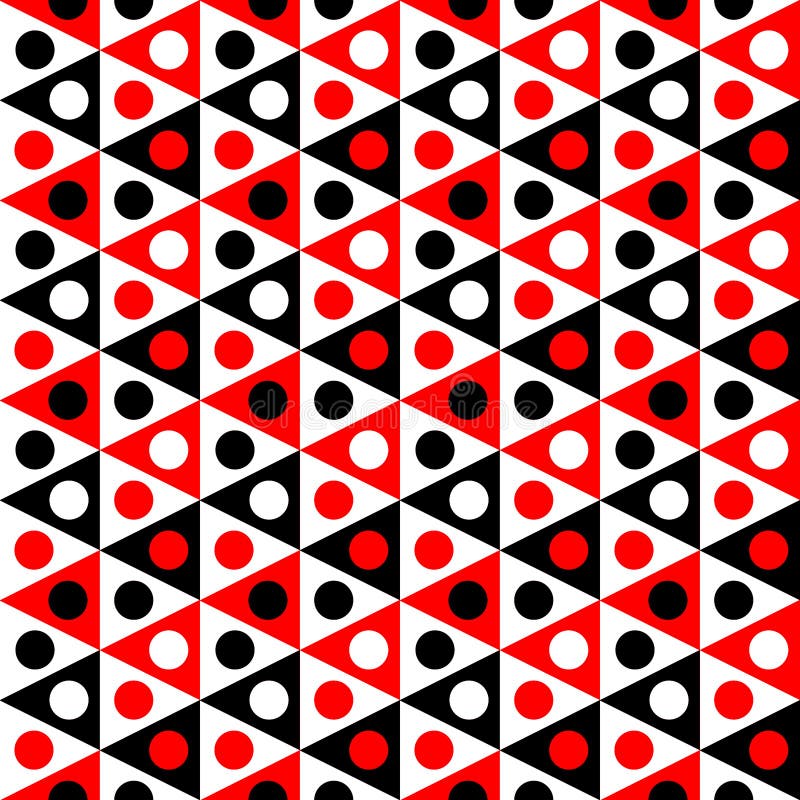 Bunting Flags Balls Seamless Texture Stock Illustration - Illustration ...