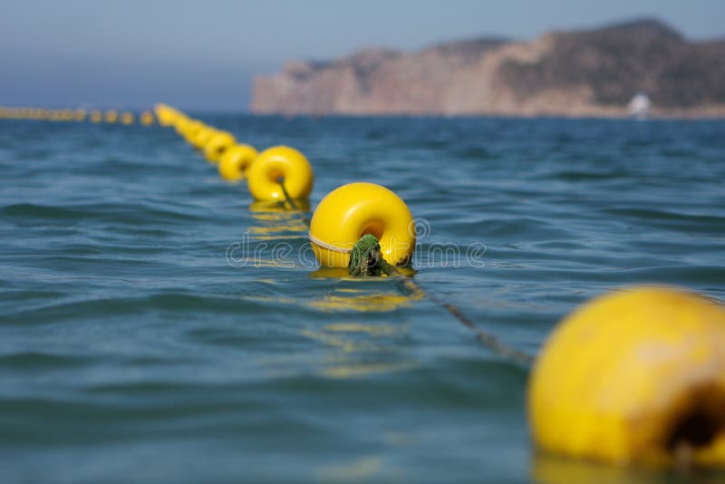 Floating safety buoy stock image. Image of danger, boat - 161323