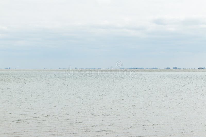 Buoy Floats Far Away in the Sea Stock Image - Image of port, float ...