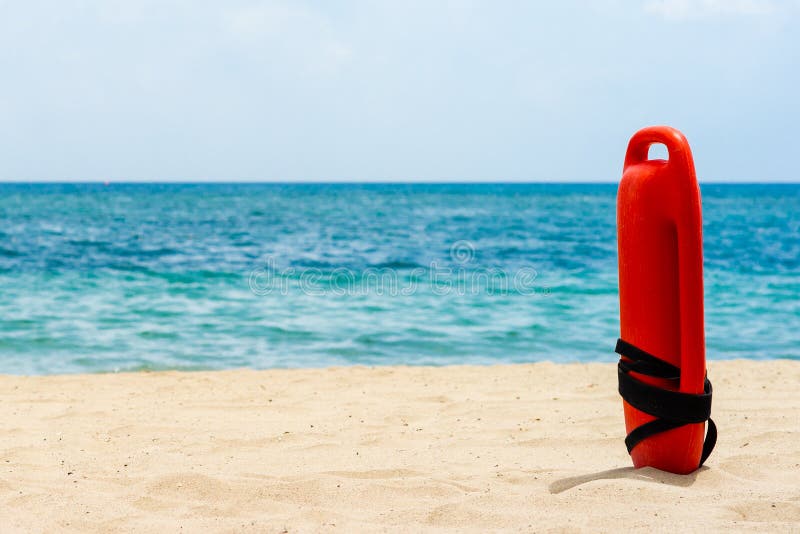 Lifeguard Equipment stock photo. Image of ready, sand, ocean - 146590
