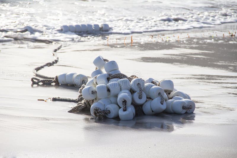 Buoy Rope stock image. Image of sand, washed, vacation - 94961555