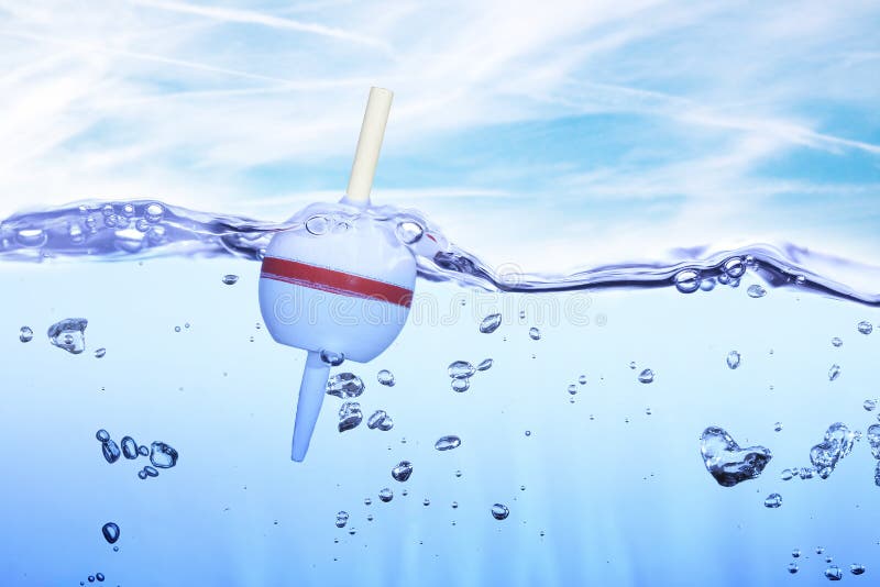 Buoy on the water. stock photo. Image of water, buoy - 18391426