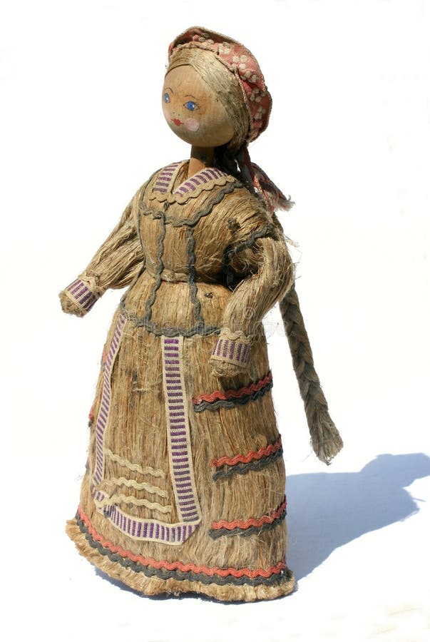 Burattino russo 2 fotografia stock. Immagine di russo - 5688318
